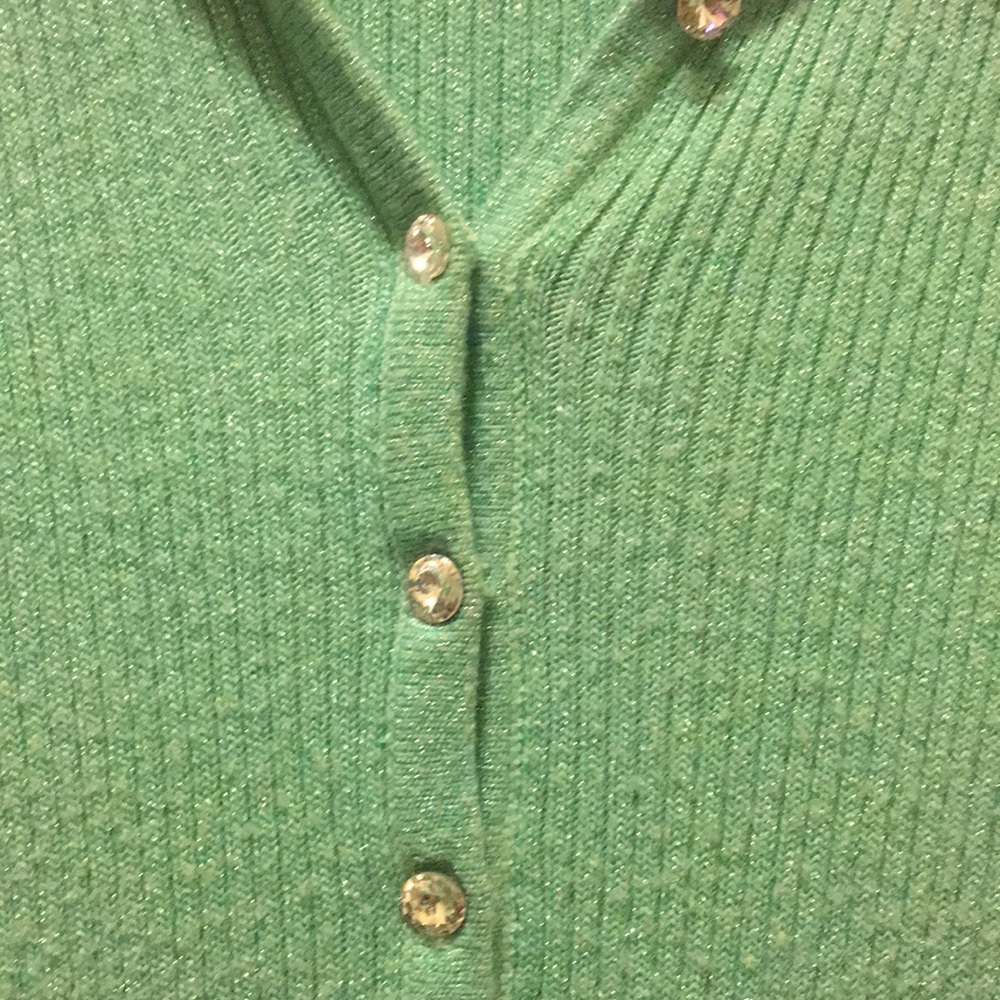 Mint Green Bebe Sparkle Top - Gem